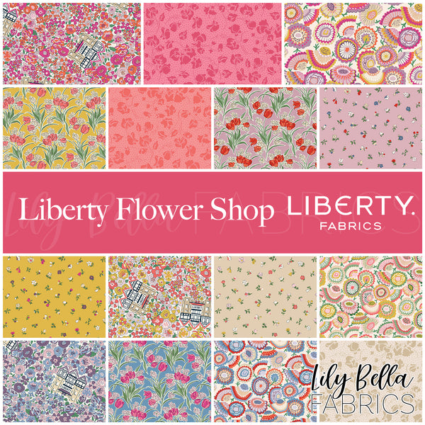 Liberty Flower Shop Rolie Polie | Liberty Fabrics | Riley Blake Designs ...