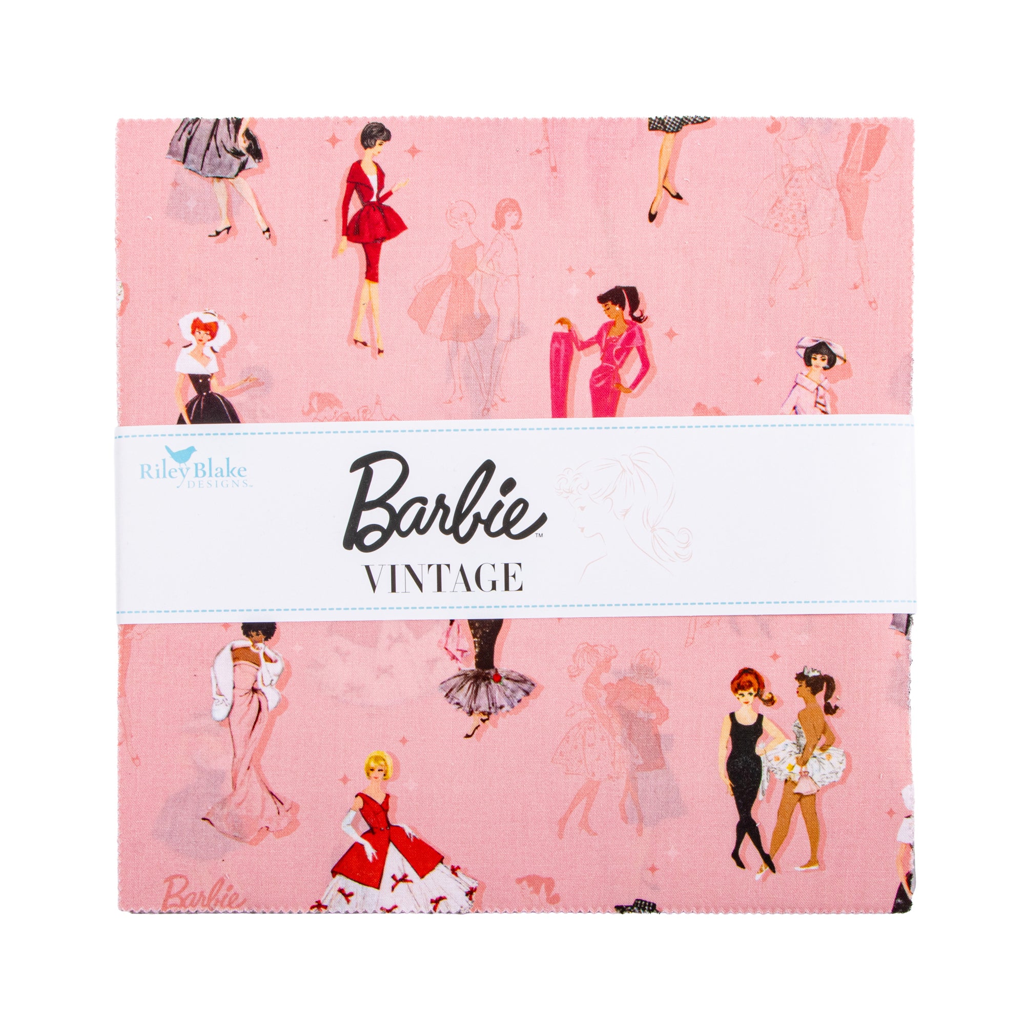 Barbie™ Vintage 10 Inch Stacker | Riley Blake Designs | Lily Bella Fabrics