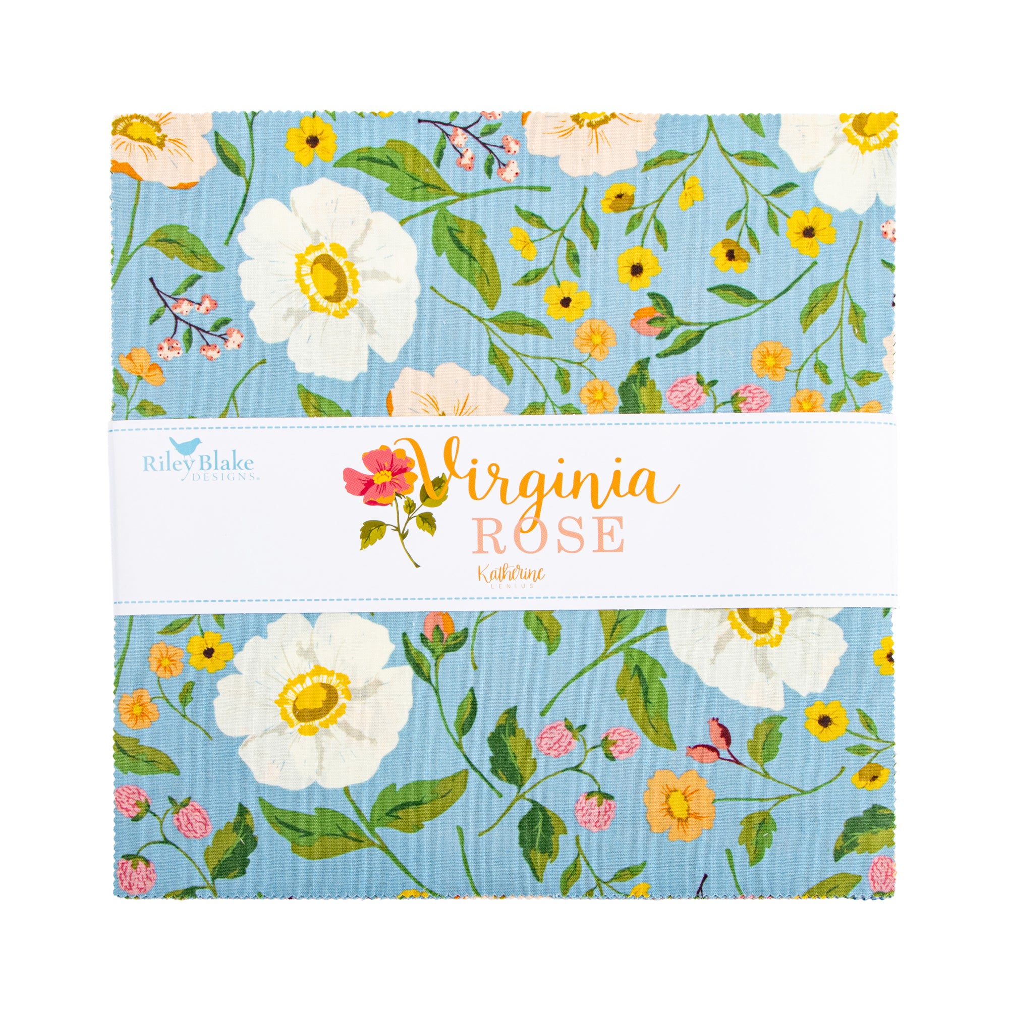 Virginia Rose 10 Inch Stacker | Katherine Lenius | Riley Blake Designs ...